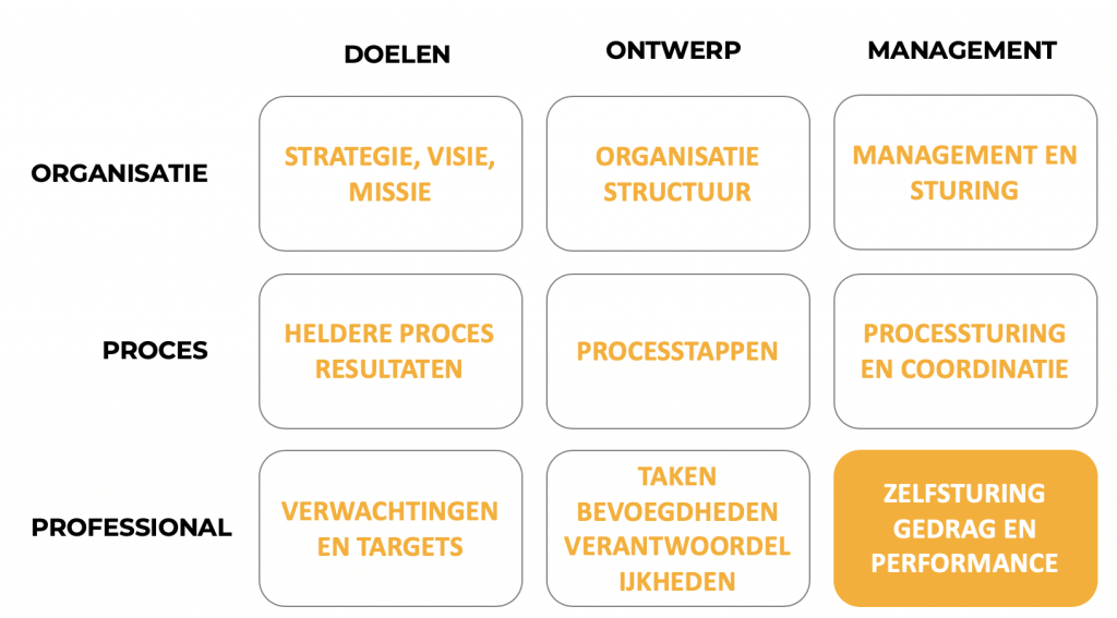 Negen velden model van Rummler - Doen Trainingen